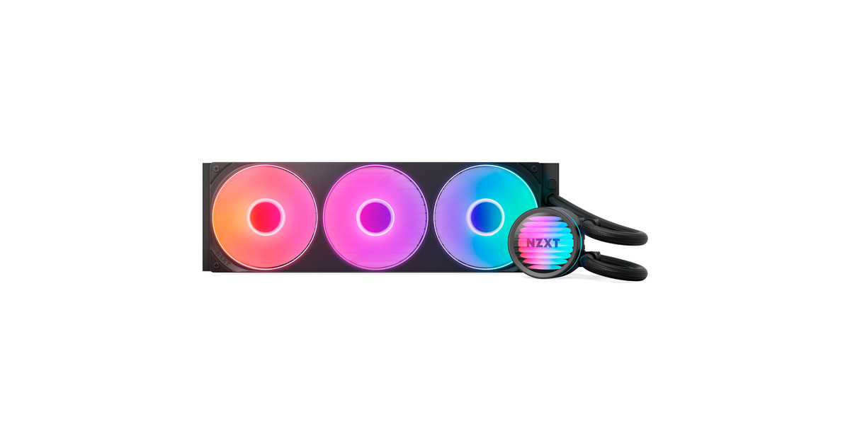 NZXT Kraken Core 360 RGB, Wasserkühlung schwarz