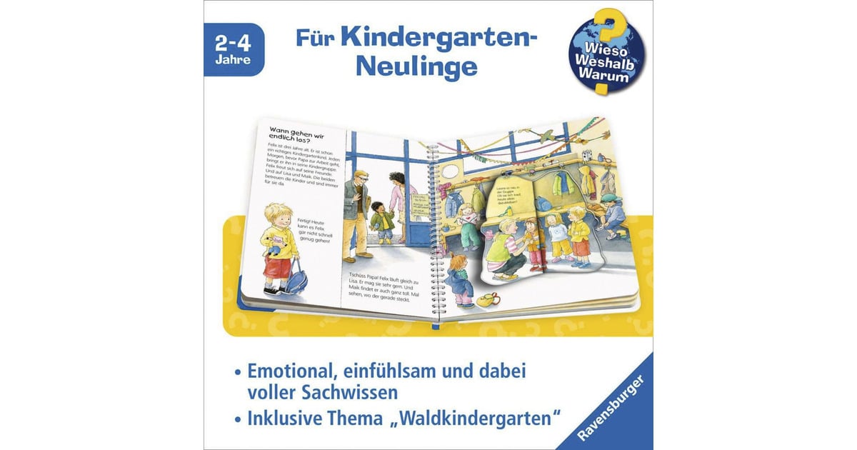 Ravensburger Wieso? Weshalb? Warum? junior Band 24 - Mein Kindergarten ...