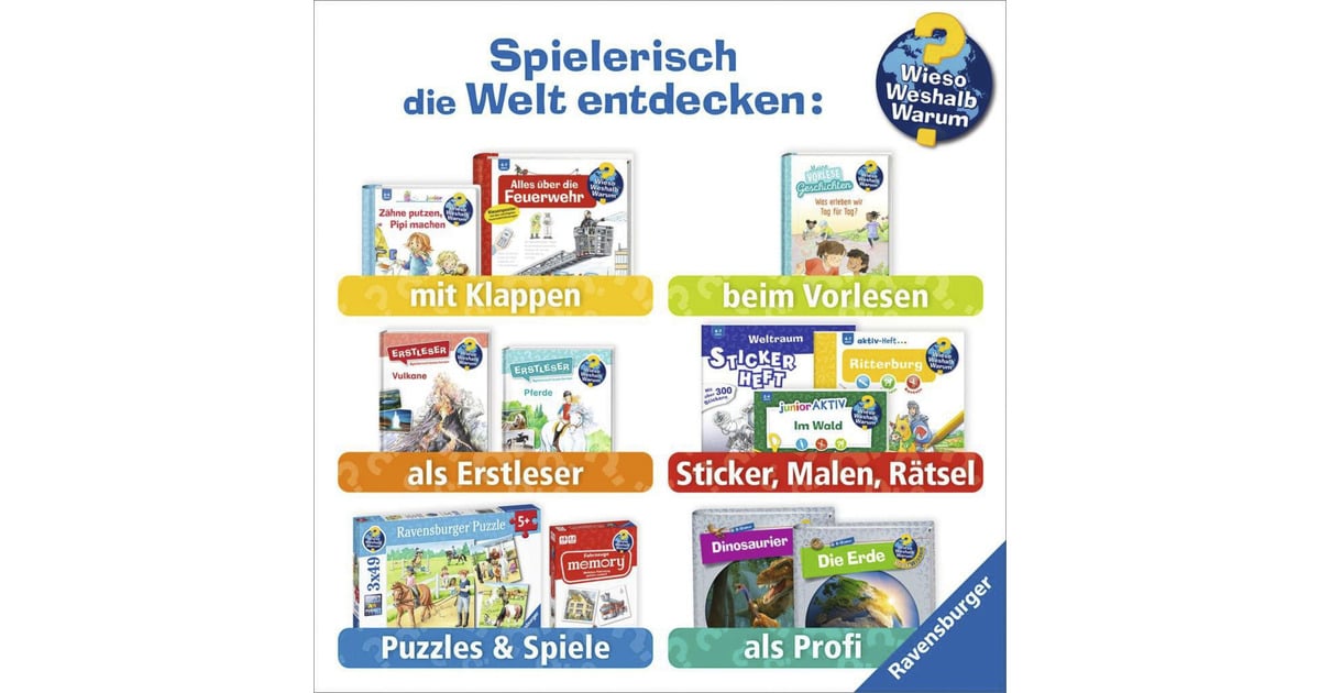 Ravensburger Wieso? Weshalb? Warum? junior Band 24 - Mein Kindergarten ...