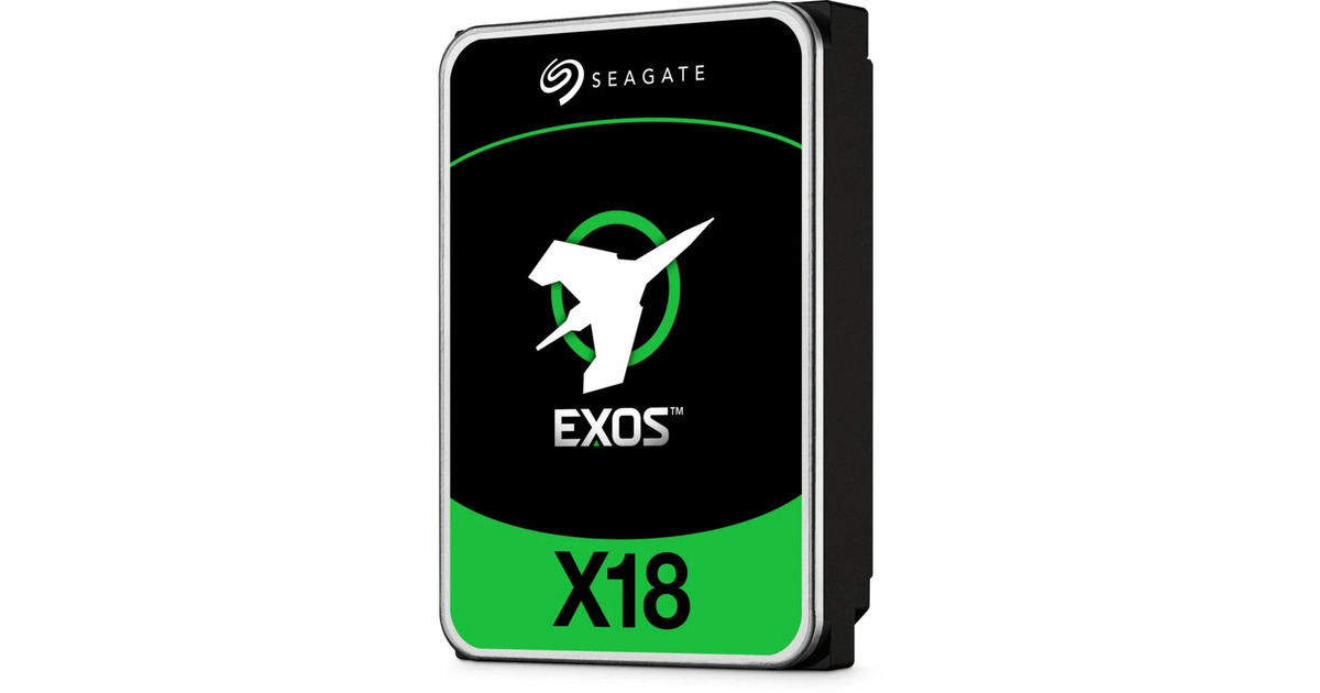 Seagate Exos X18 Generalüberholt, Festplatte SATA 6 Gb/s, 3,5"