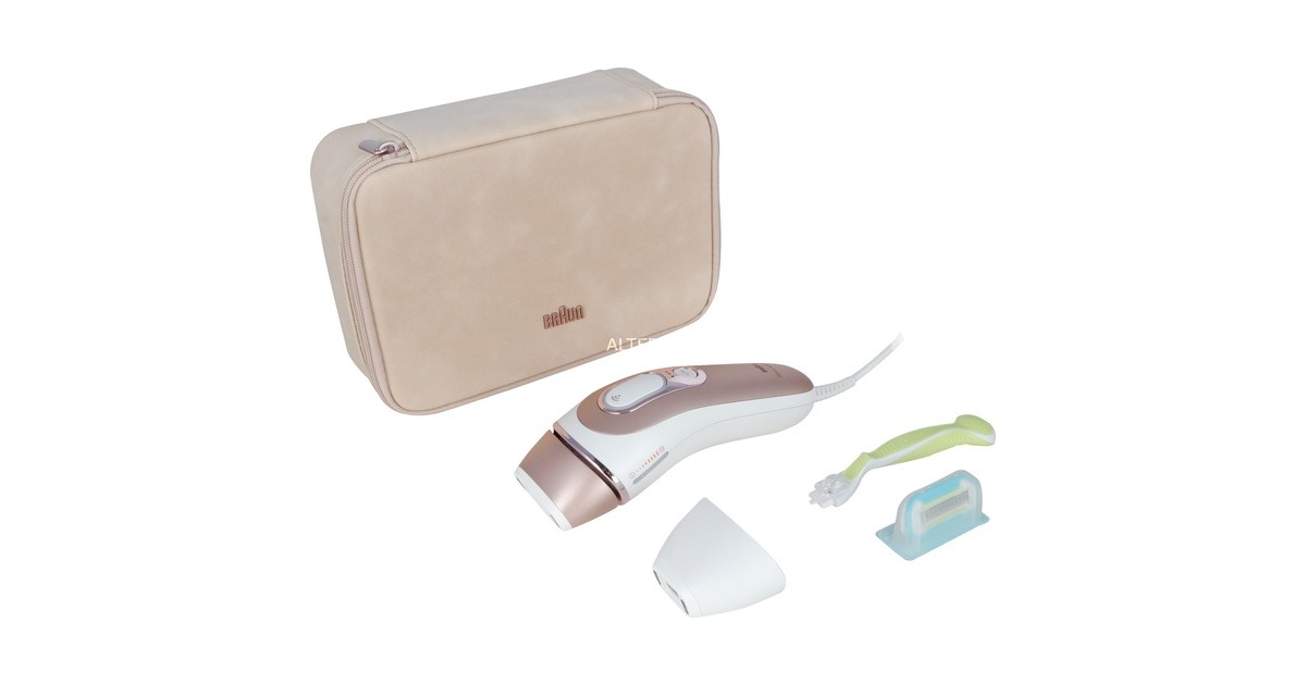 Braun Skin i-expert IPL PL7147, Haarentferner weiß/roségold, inkl ...