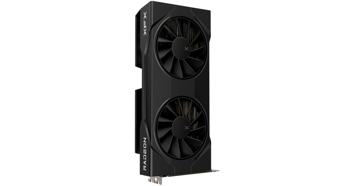 XFX Radeon RX 9060 XT Swift OC Dual Fan, Grafikkarte schwarz, RDNA4 ...