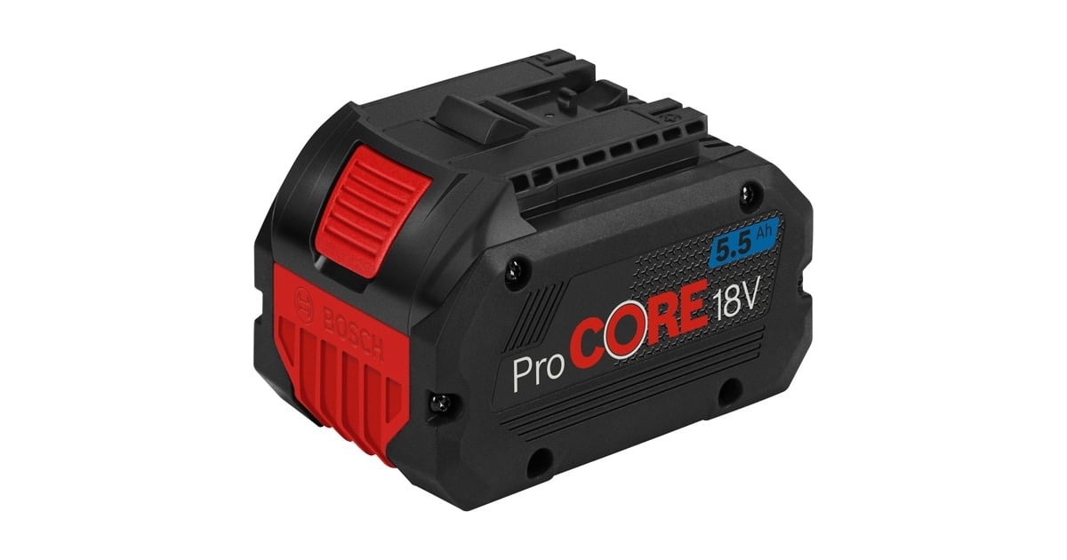Bosch Professional Akku ProCORE 18V 5.5Ah Professional schwarz/rot ...