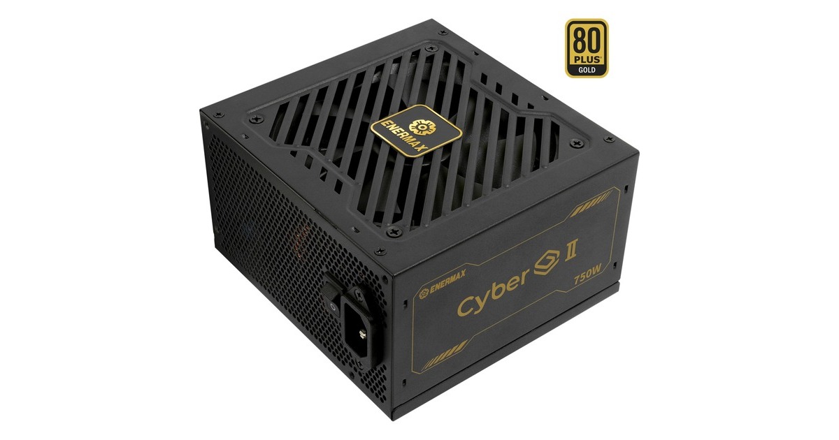 Enermax CYBERG II 750W, PC-Netzteil 2x PCIe, 750 Watt