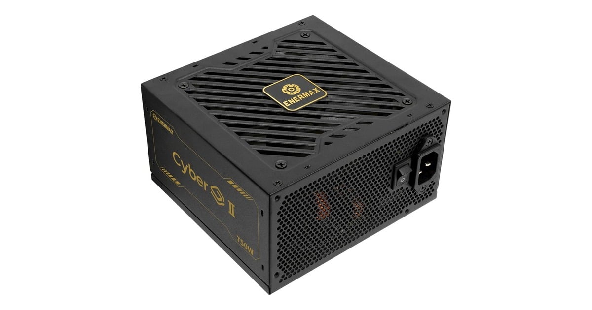 Enermax CYBERG II 750W, PC-Netzteil 2x PCIe, 750 Watt