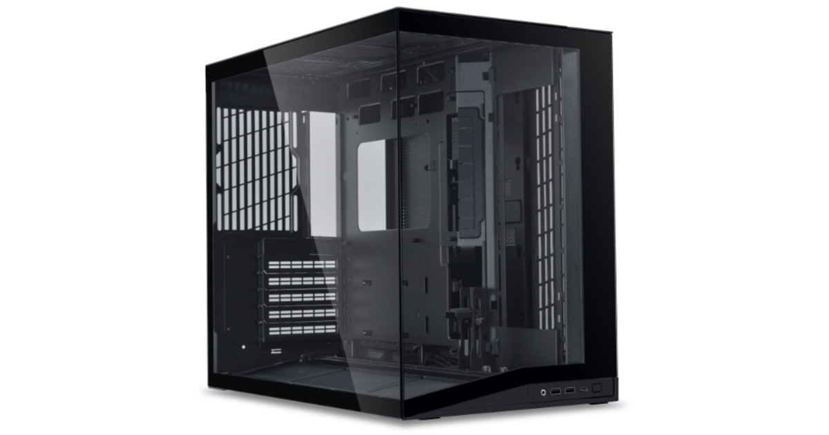 Lian Li O11 Dynamic Mini V2 Flow , Tower-Gehäuse schwarz, Tempered ...