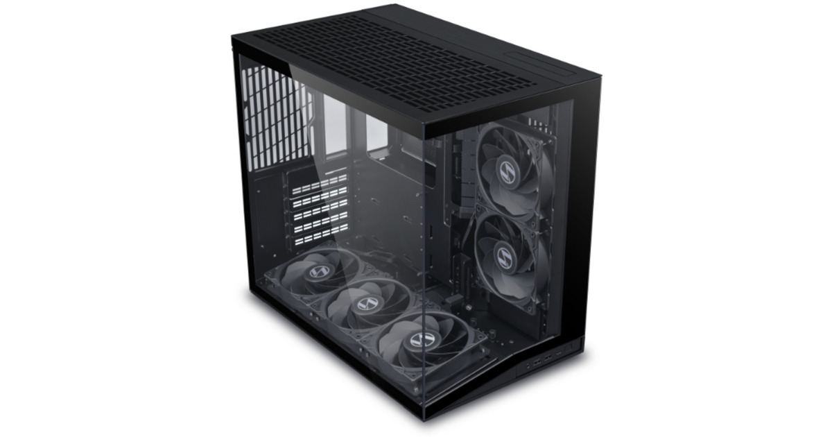 Lian Li O11 Dynamic Mini V2 Flow , Tower-Gehäuse schwarz, Tempered ...