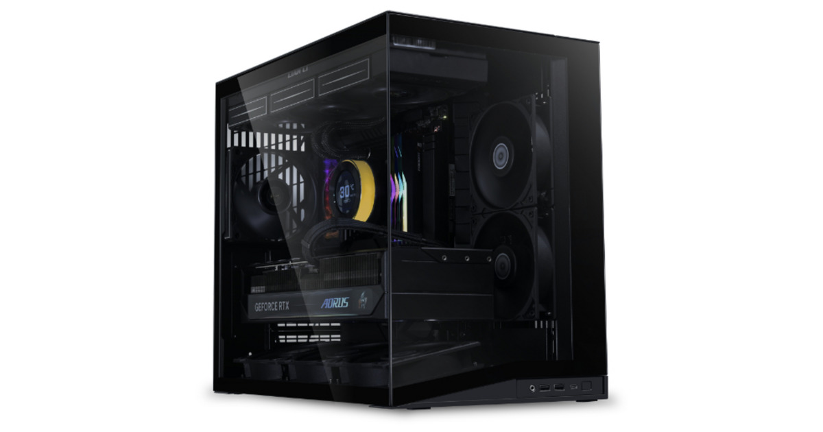 Lian Li O11 Dynamic Mini V2 Flow , Tower-Gehäuse schwarz, Tempered ...
