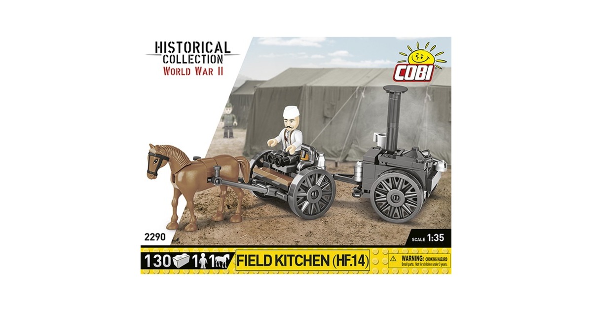 COBI Field Kitchen Hf.14, Konstruktionsspielzeug