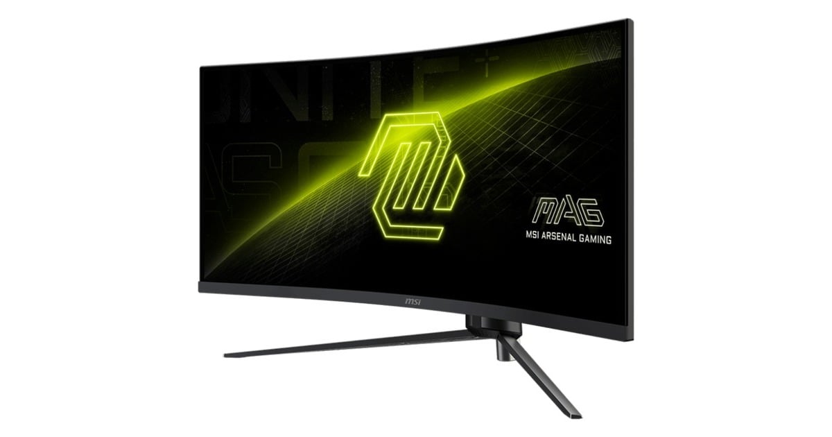MSI MAG 345CQRDE, Gaming-Monitor 86 cm (34 Zoll), schwarz, UWQHD, VA ...