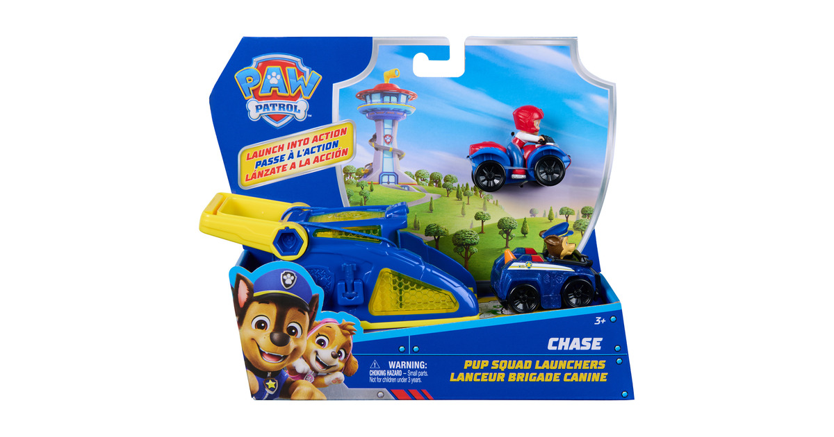 Spin Master Paw Patrol - Pup Squad Launcher Set mit zwei Mini ...