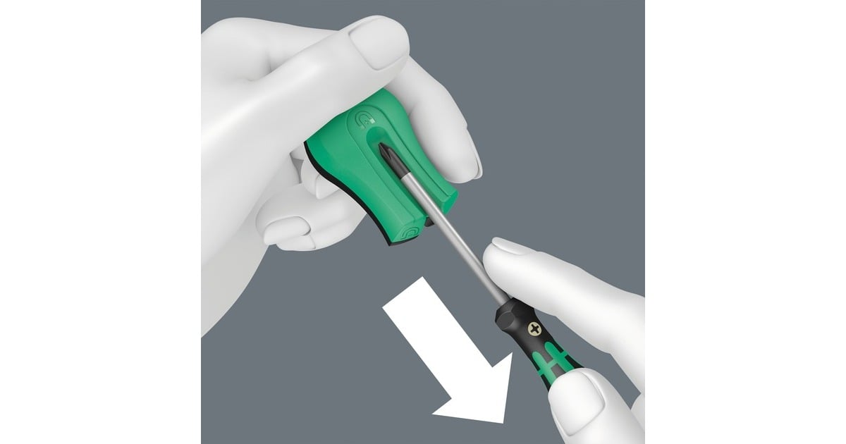 Wera 9500 Magnetisiergerät SB grün, für Schraubendreher