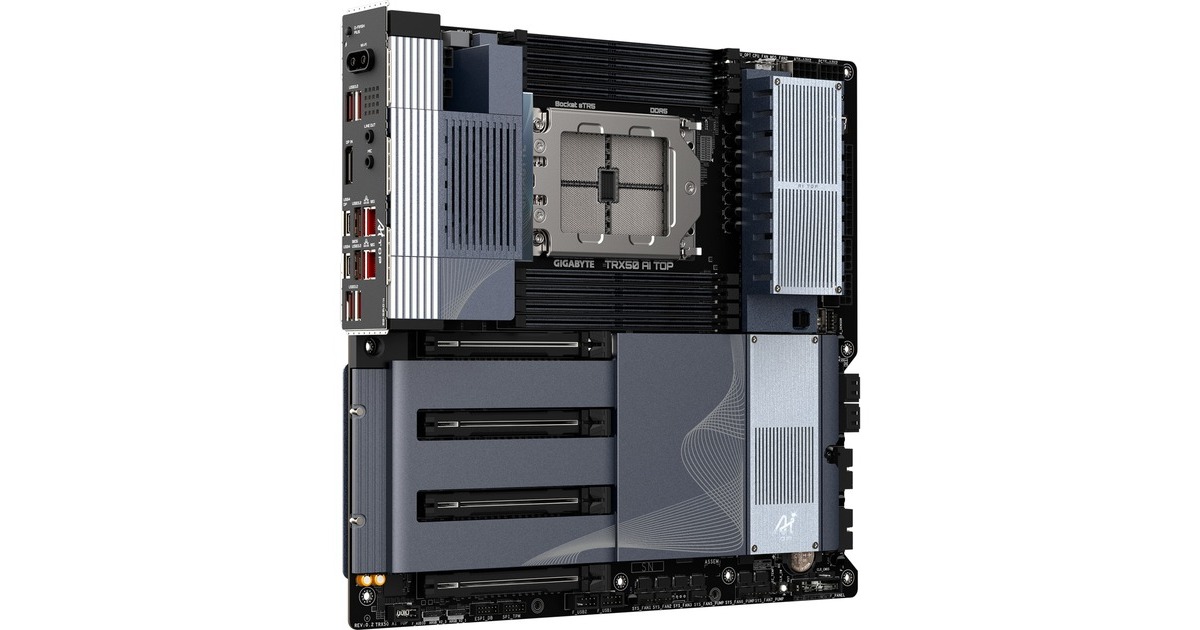 GIGABYTE TRX50 AI TOP, Mainboard silber/schwarz