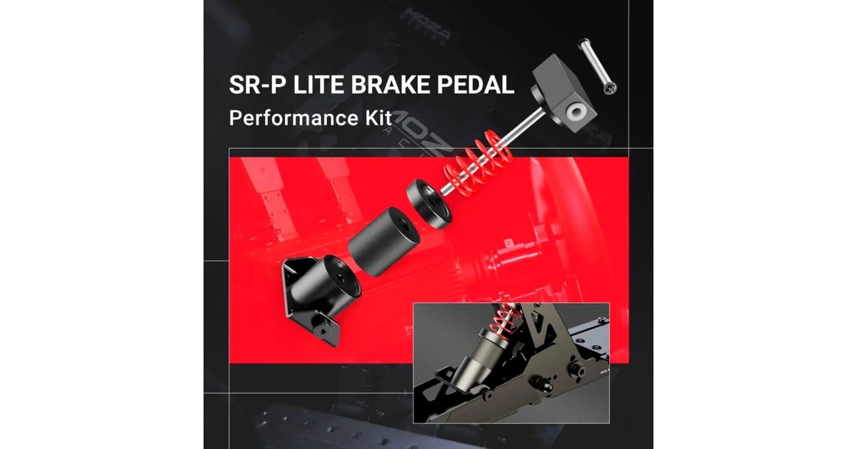 MOZA Performance Kit for R5 Bundle, Tuning-Kit schwarz