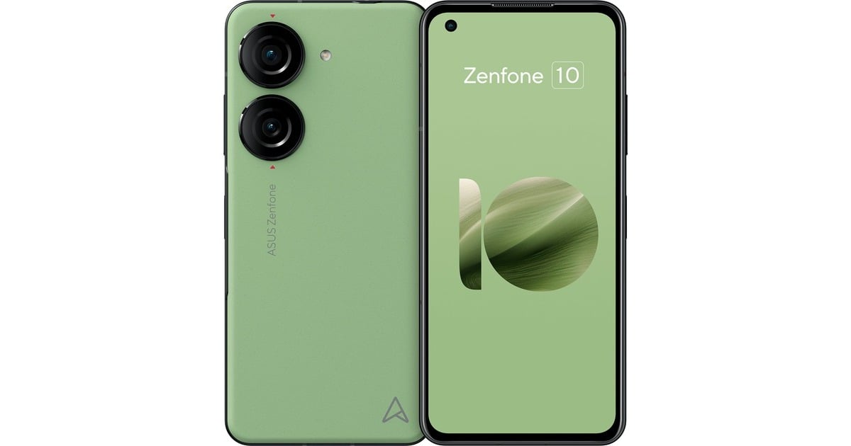 ASUS Zenfone 10 256GB, Handy Aurora Green, Android 13, 8 GB