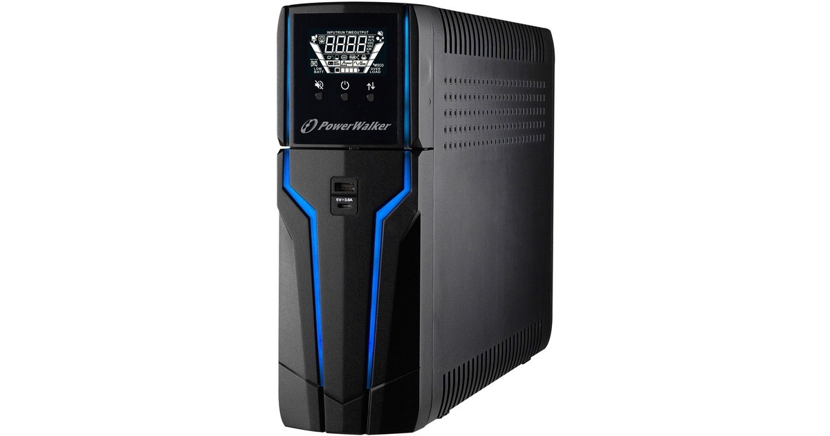 BlueWalker PowerWalker VI 1500 GXB IEC, USV schwarz