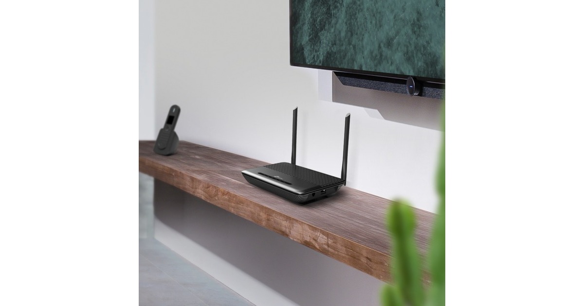 TP-Link TD-W9960v, Router schwarz