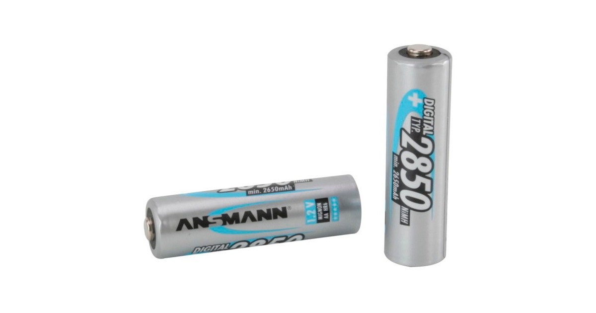 Ansmann 2850mAh NiMh Digital Professional, Akku