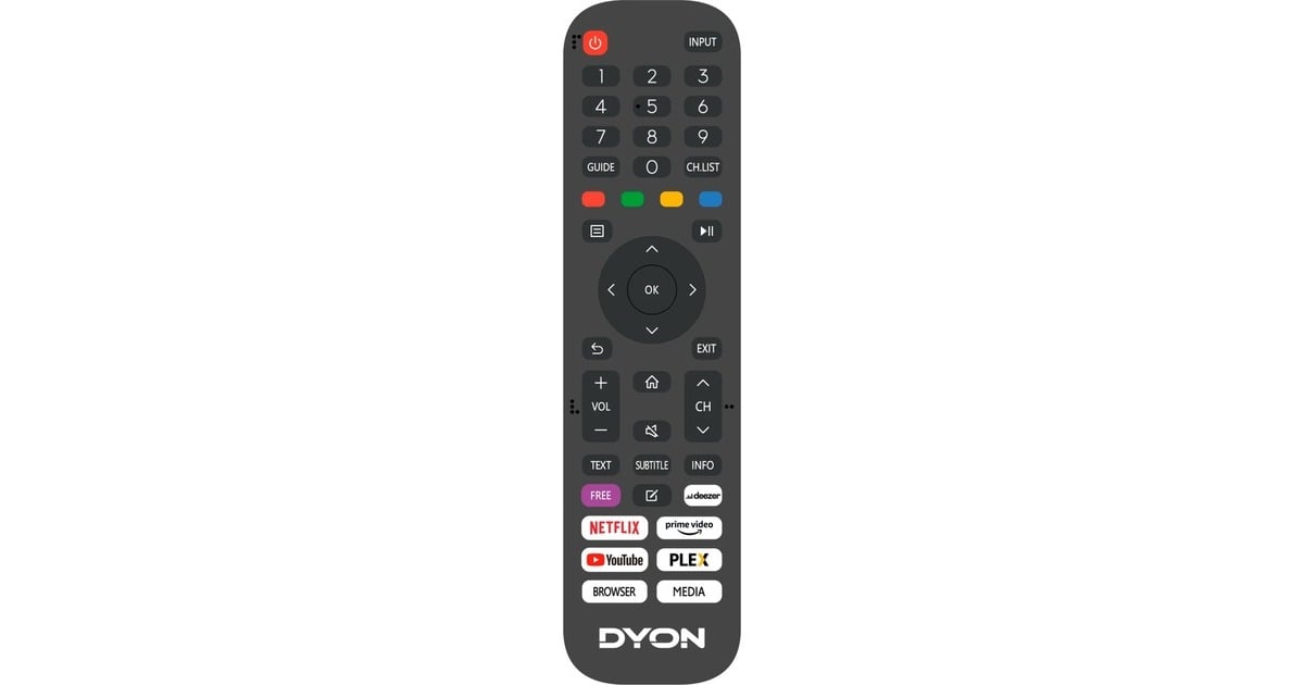 DYON SMART 40 VX-2, LED-Fernseher 100 cm (40 Zoll), schwarz, FullHD ...