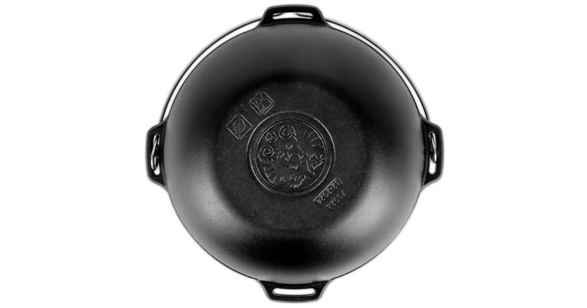 Petromax Gusseisener Topf Kazan 8 Liter schwarz, Ø 36cm