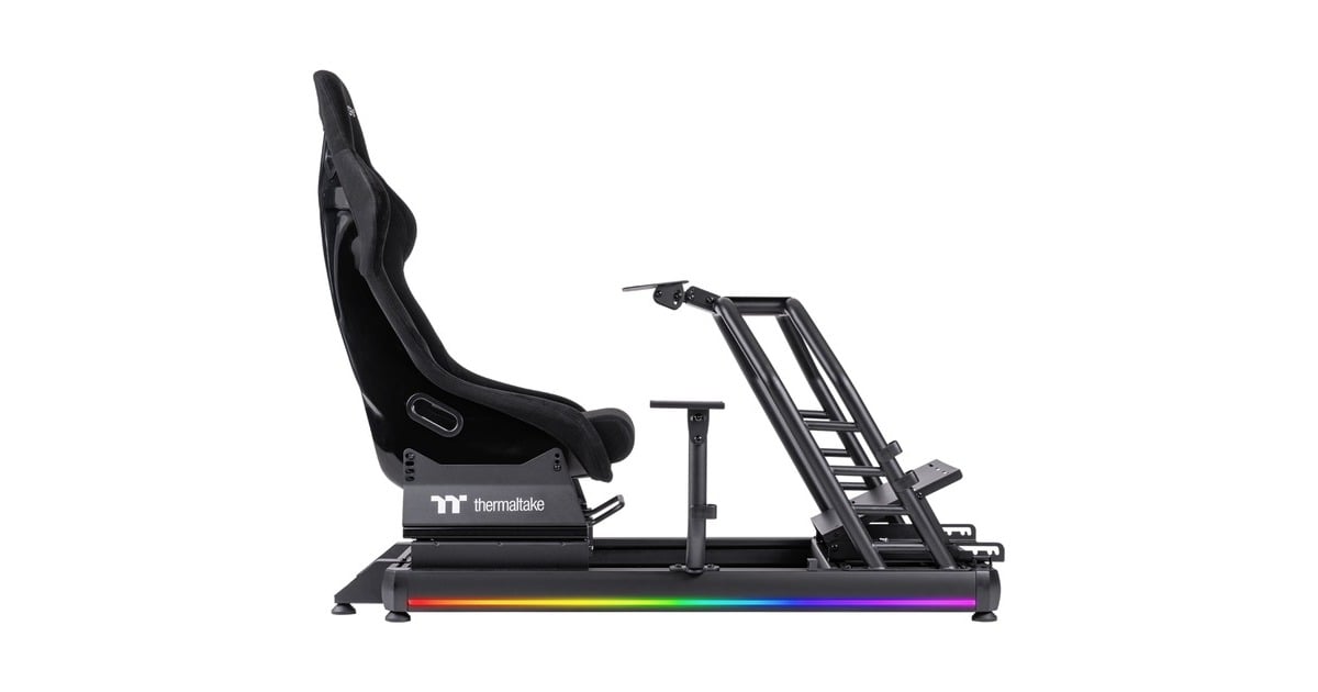 Thermaltake GR500 Racing Simulator Cockpit, Sim Rig schwarz