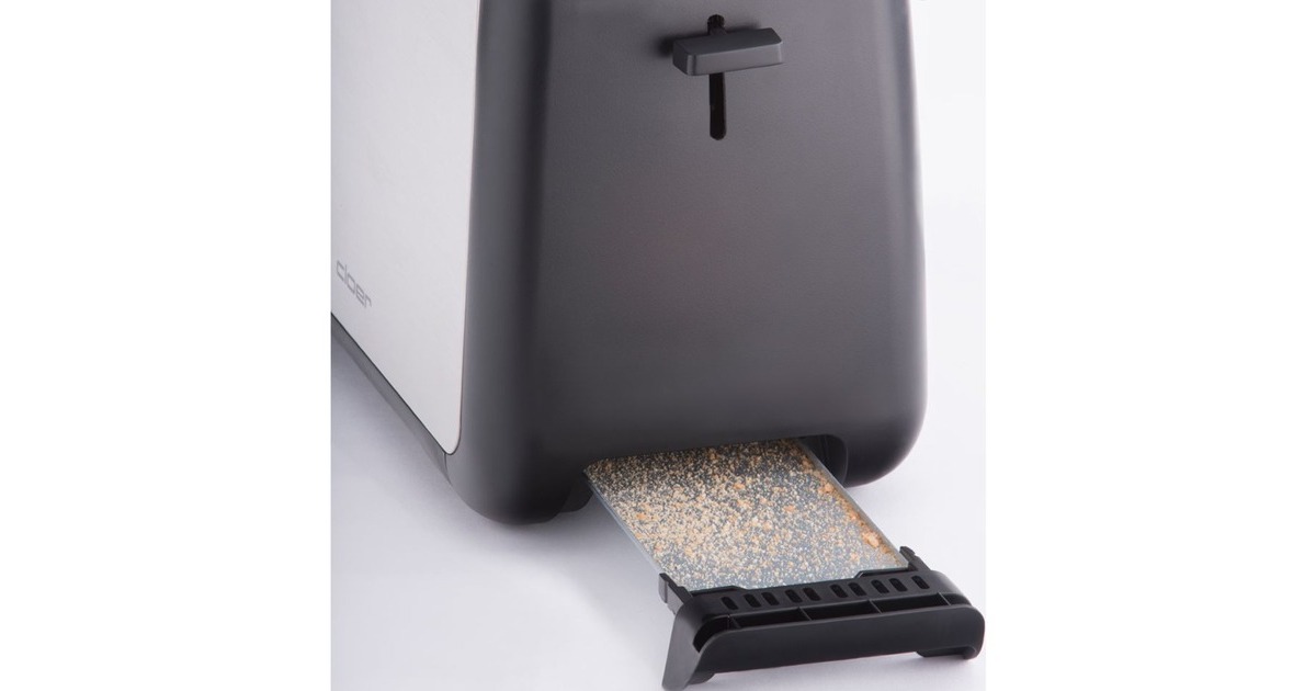 Cloer King-Size-Toaster 3569 edelstahl/schwarz, 1.000 Watt, für 2 XXL ...