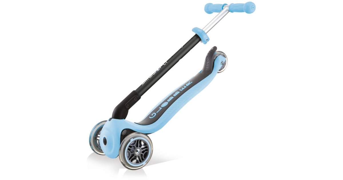 GLOBBER Go-Up Foldable Lights, Scooter blau