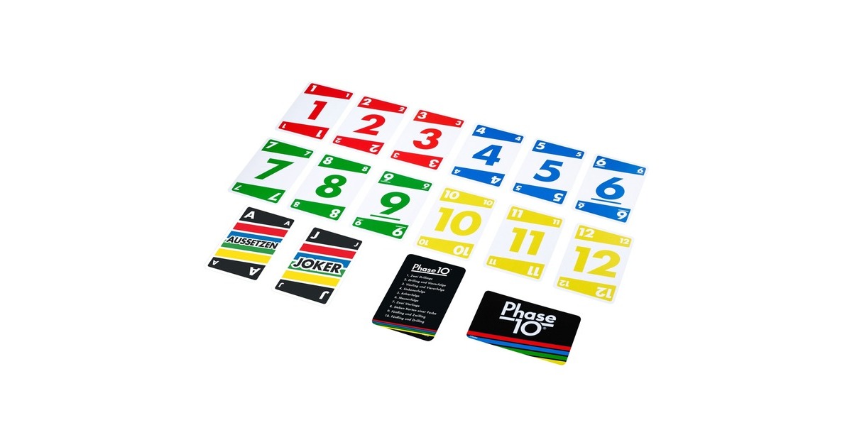 Mattel Games Phase 10 Kartenspiel