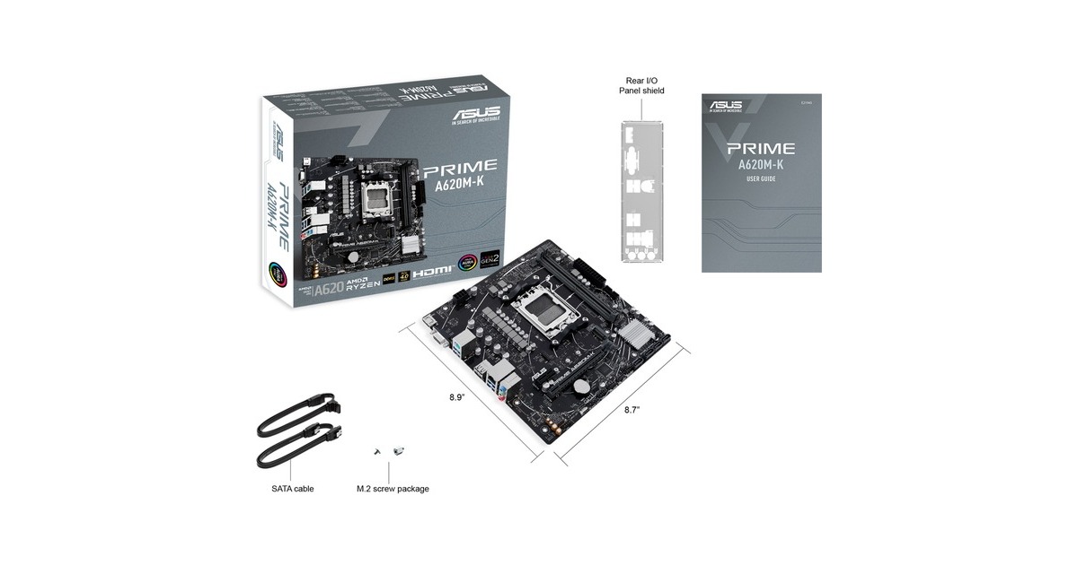 ASUS PRIME A620M-K, Mainboard