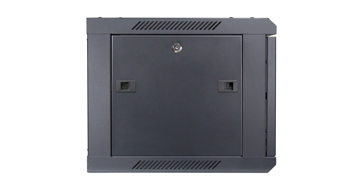 Inter-Tech Wandgehäuse SMA-6406, IT-Schrank schwarz, 6HE
