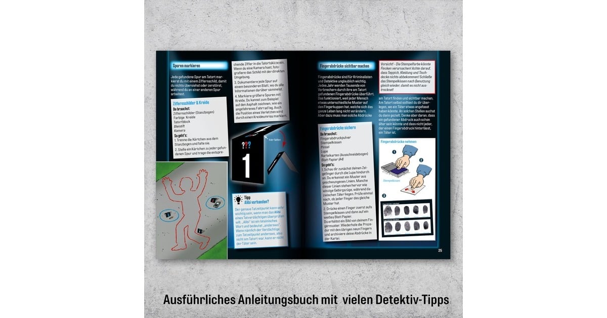 Kosmos Die drei ??? Detektiv-Koffer, Detektiv-Sets Komplettausrüstung ...