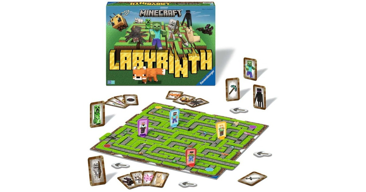 Ravensburger Minecraft Labyrinth, Brettspiel