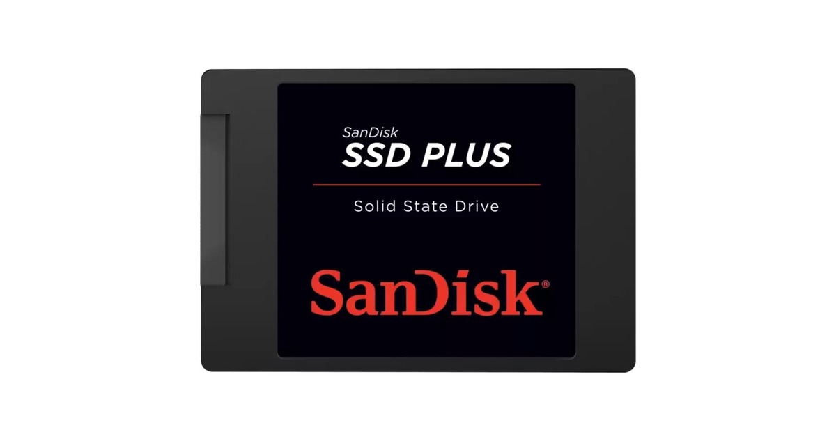 SanDisk SSD Plus 1 TB SATA 6 Gb/s, 2,5"