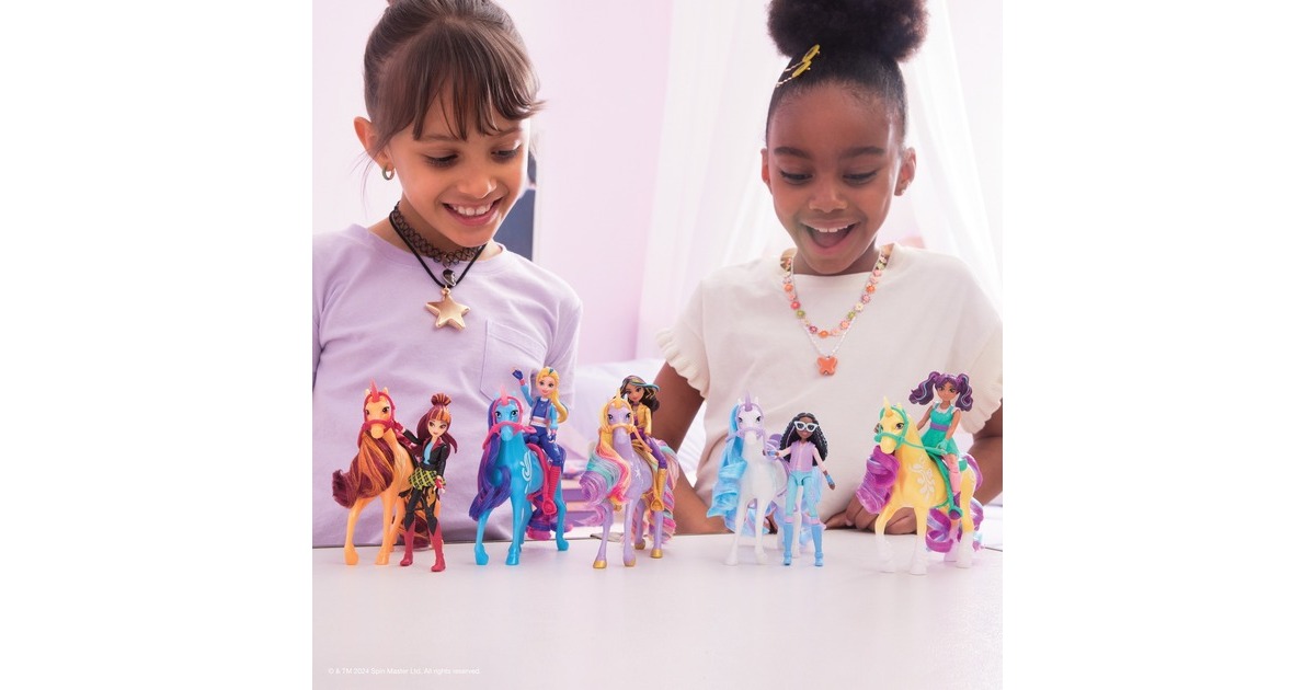 Spin Master Unicorn Academy - Layla und Einhorn Glacier Set, Spielfigur