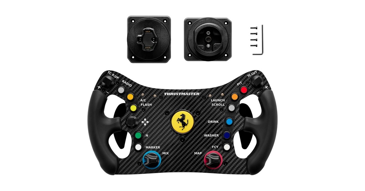 Thrustmaster Ferrari 488 GT3 Wheel Add-On, Austausch-Lenkrad schwarz