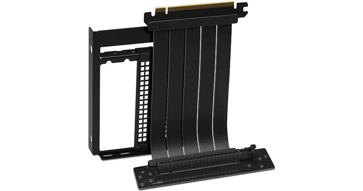 DeepCool Vertical GPU Bracket, Kabel schwarz, PCIe 4.0