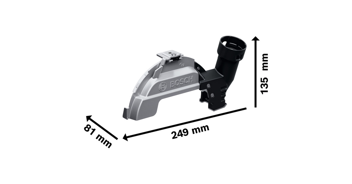 Bosch Professional Absaughaube GDE 180-CG Professional, Staubsauger ...