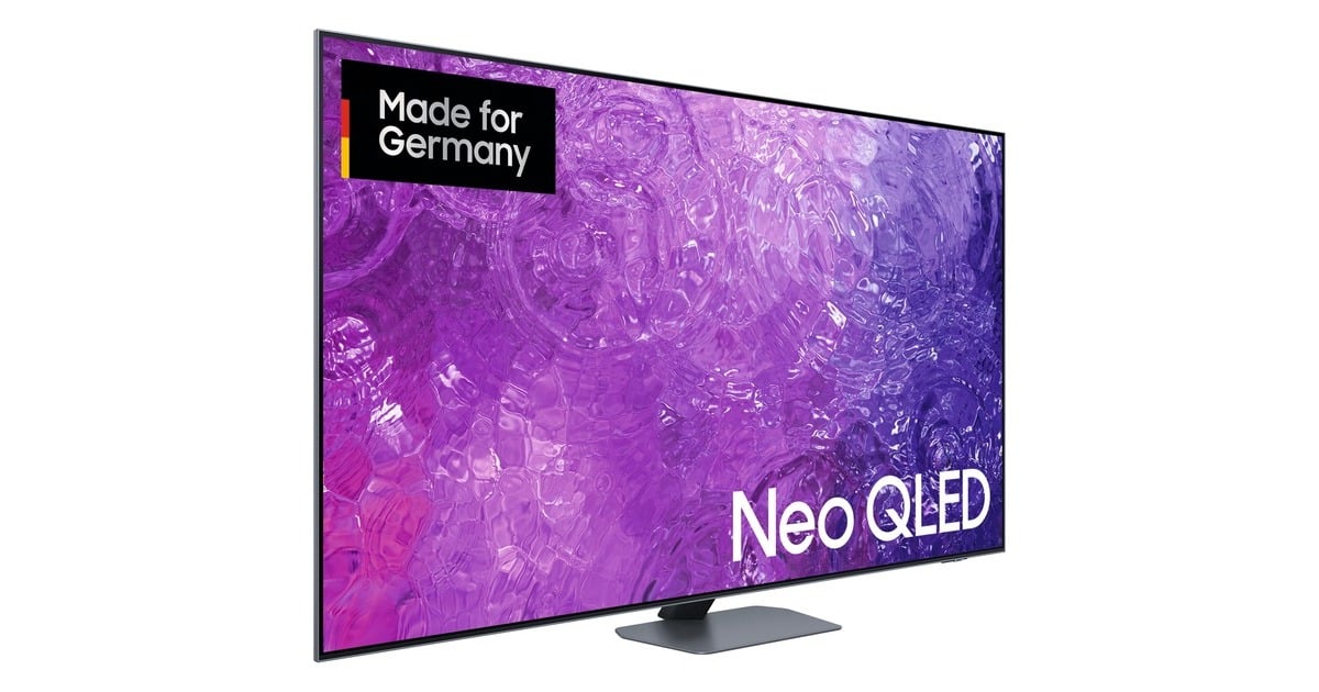 SAMSUNG Neo QLED GQ-65QN90C, QLED-Fernseher 163 cm (65 Zoll), titan ...