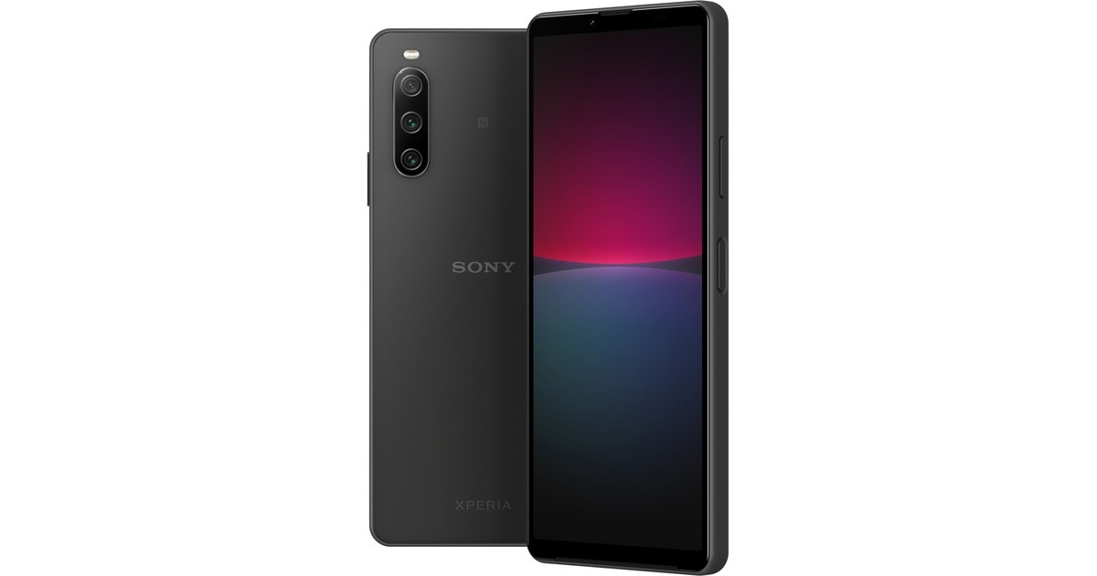 Sony Xperia 10 IV 128GB, Handy Black, Android 12, 6 GB