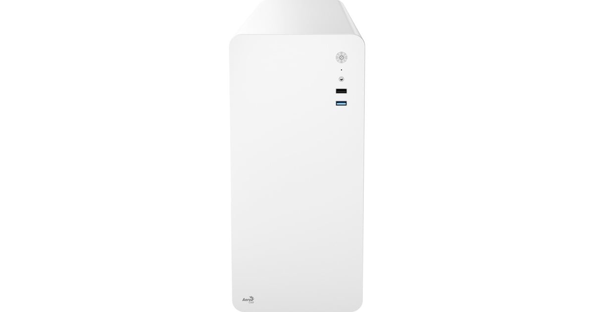 Aerocool CS-110-S-WT-v1, Tower-Gehäuse weiß
