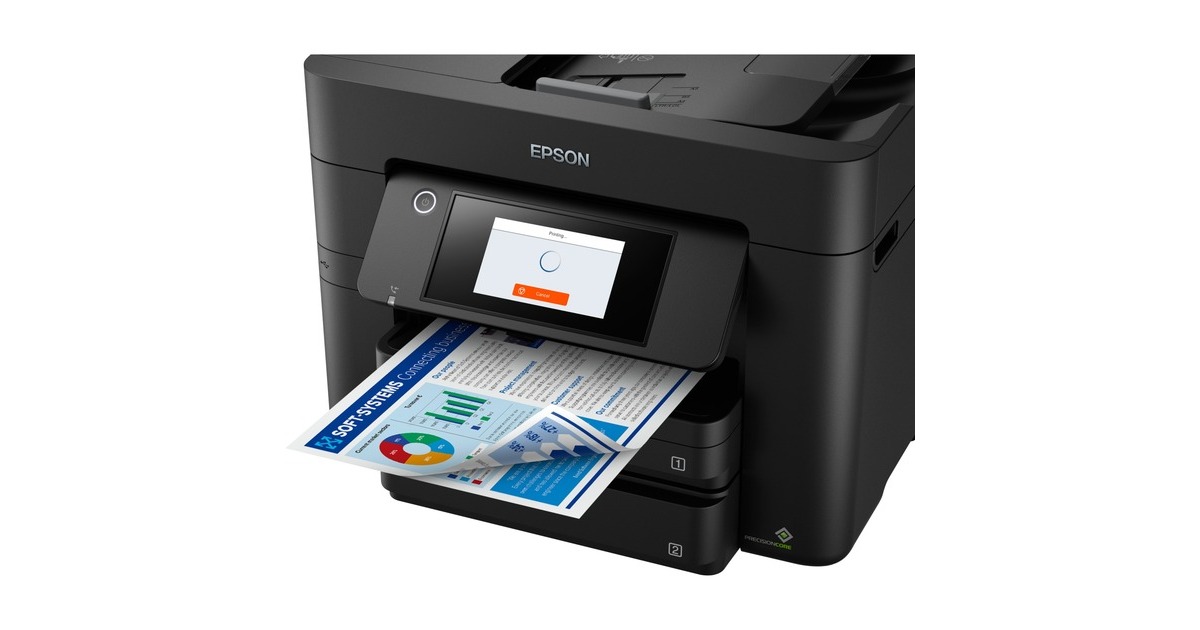 Epson WorkForce Pro WF-4830DTWF, Multifunktionsdrucker schwarz, USB ...