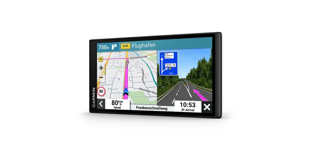 Garmin DriveSmart 66 MT-D, Navigationssystem schwarz, Europa, mit DAB ...
