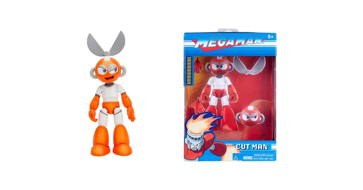 Jada Toys Jada Toys Mega Man - Cut Man, Spielfigur