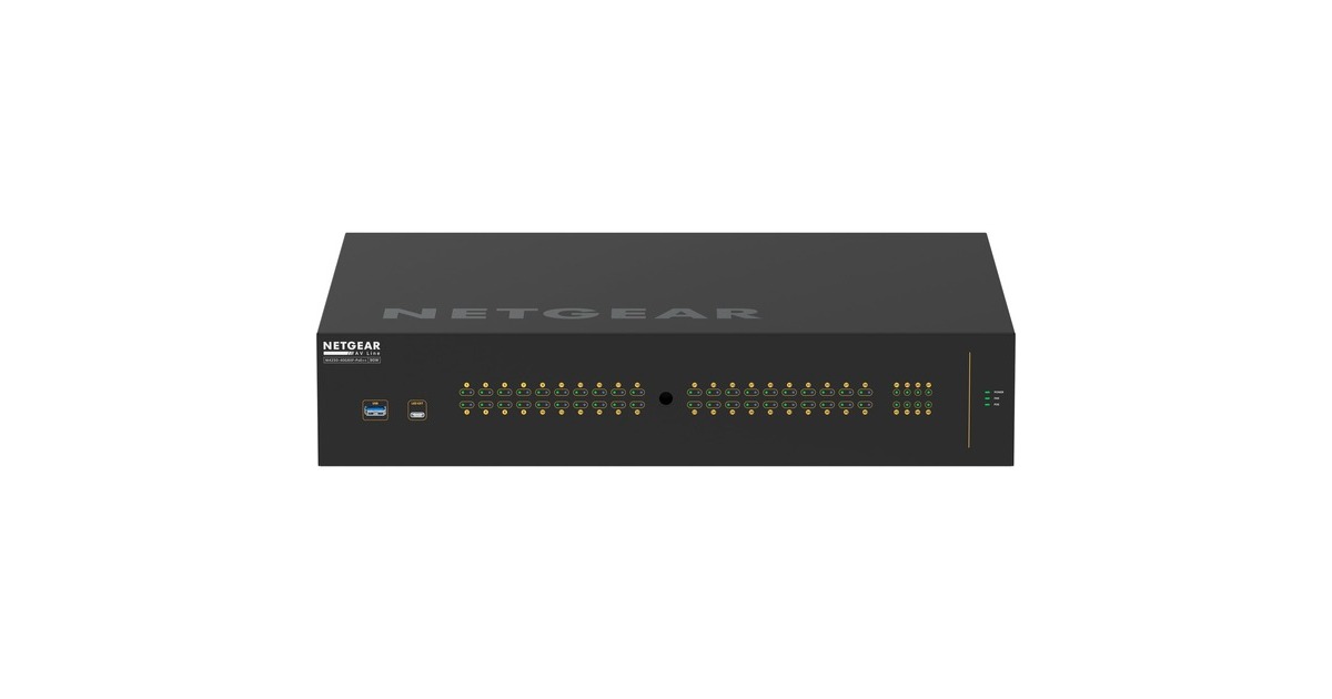 Netgear AV Line M4250-40G8XF-PoE++, Switch schwarz