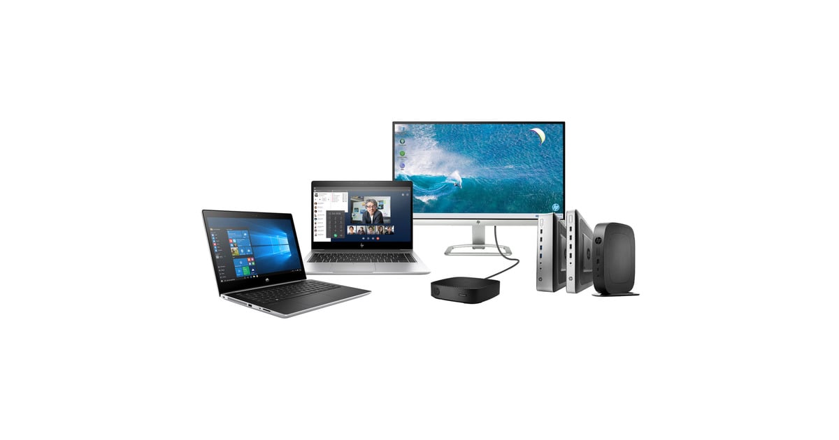 HP Elite t660 Thin Client (AC7Z0EA), PC-System schwarz, HP ThinPro