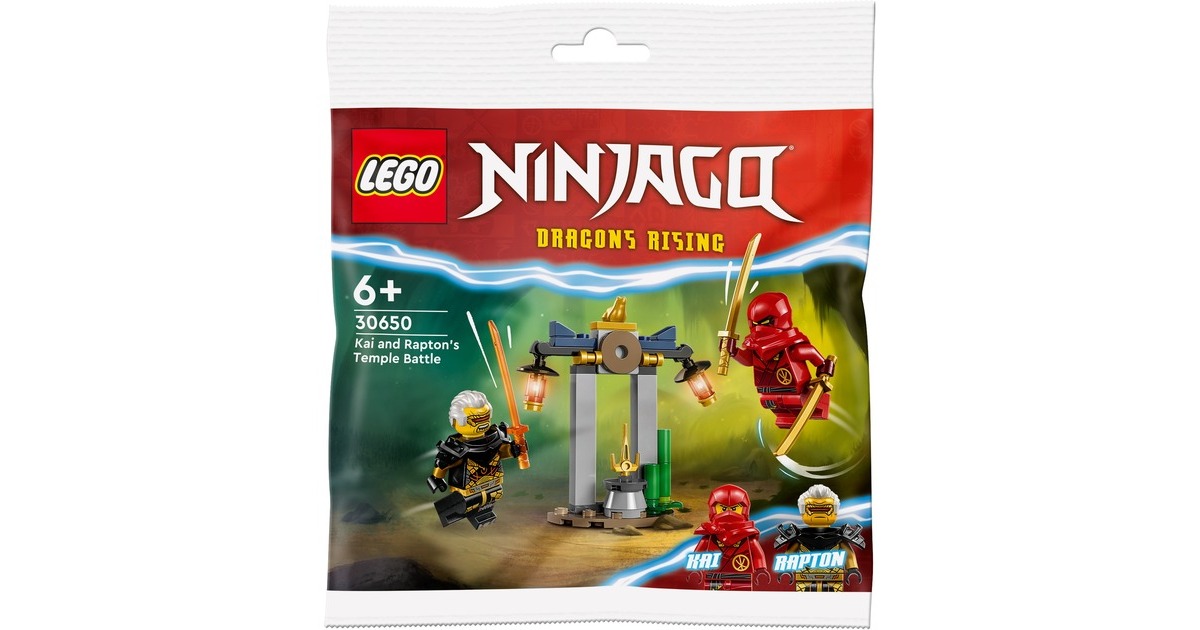 LEGO 30650 Ninjago Kais und Raptons Duell im Tempel ...