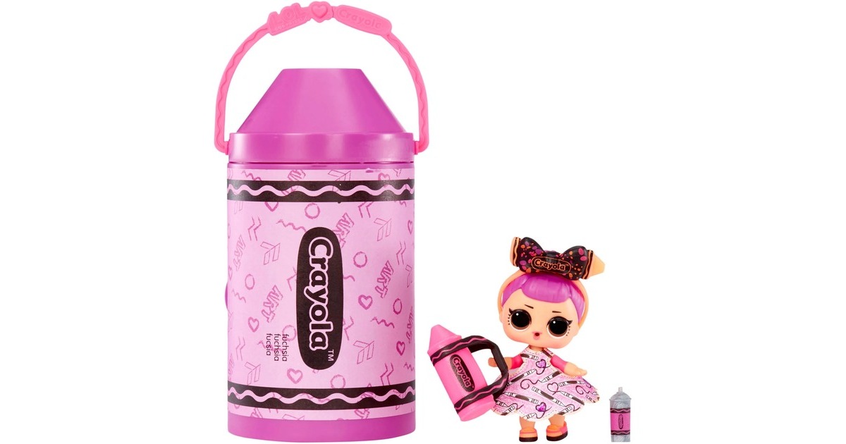MGA Entertainment L.O.L. Surprise Loves Crayola Color Me Studio ...