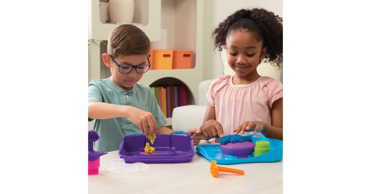 Spin Master Kinetic Sand - Squishy Spaß Spielset, Spielsand 453 Gramm Sand
