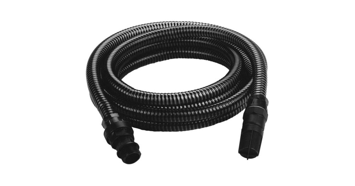 EINHELL Pumpen-Saugschlauch Kunststoff schwarz, 4 Meter