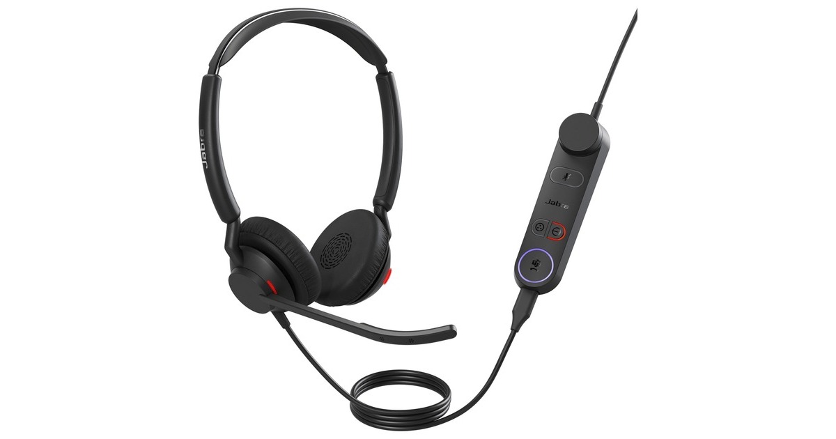 Jabra Engage 50 II Link, Headset schwarz, Stereo, USB-C, MS